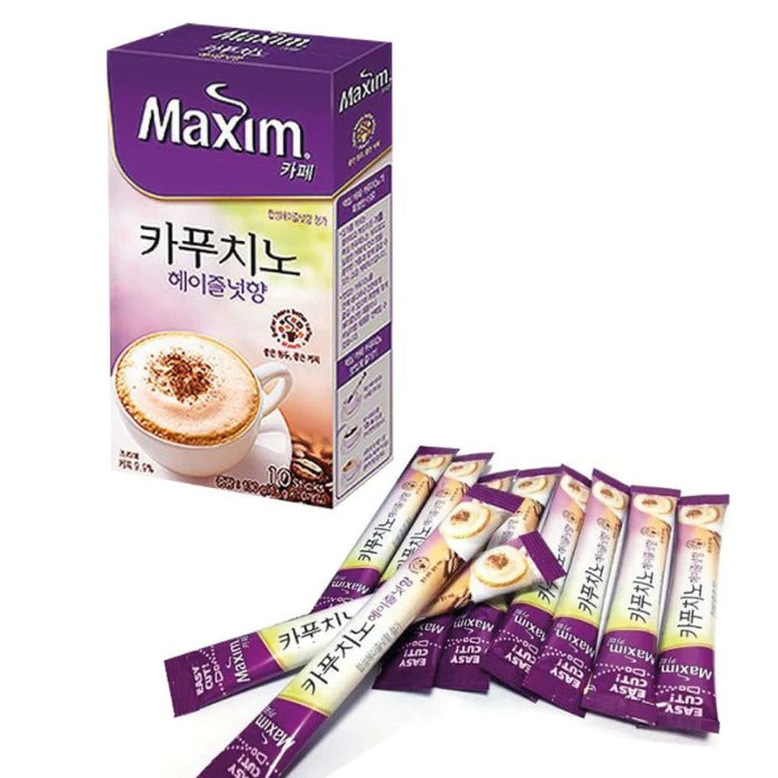 Maxim Cappuccino Hazelnut Instant Coffee 13 g.* 10 pcs., Растворимый к ...