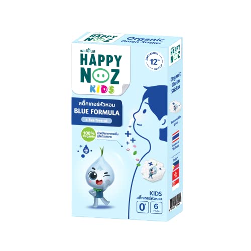 Happy Noz Kids Organic Onion Sticker Blue Formula (Plus Tea Tree Oil ...