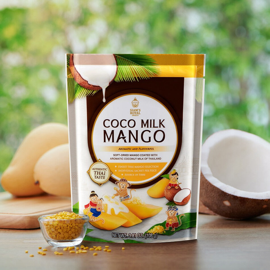 SIAM’S ROYAL SWEETS Coco Milk Mango Aromatic and Flavourful 108 g., Ло ...