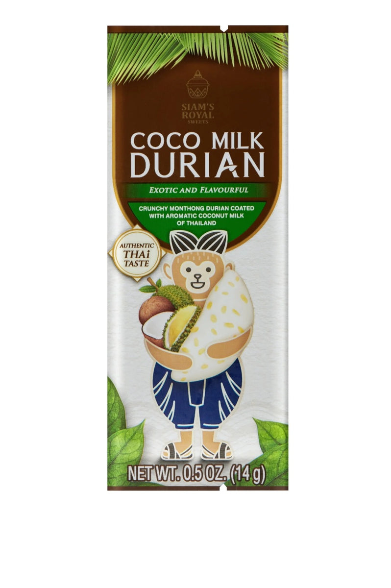 SIAM’S ROYAL SWEETS Coco Milk Durian Exotic and Flavourful 70 g., Вяле ...