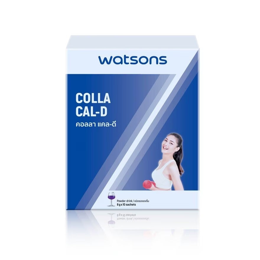 Watsons Colla Cal-D 8 g.* 10 sachets Dietary Supplement Product, Колла ...