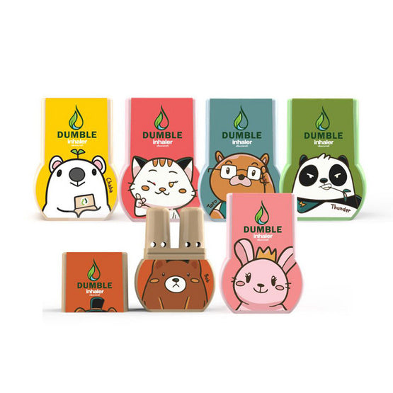 Dumble Inhaler DOUBLE HERBS 2 ml., Уникальный двойной тайский ингалято ...