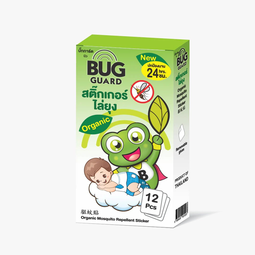 Happy Noz BUG Guard Organic Mosquito Repellent Patch 12 pcs*., Органич ...