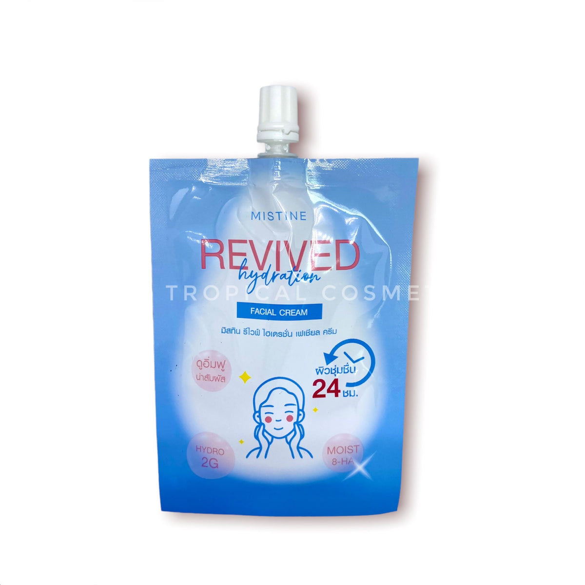 Mistine Revived Hydration Facial Cream 30 ml., Увлажняющий крем для ли ...
